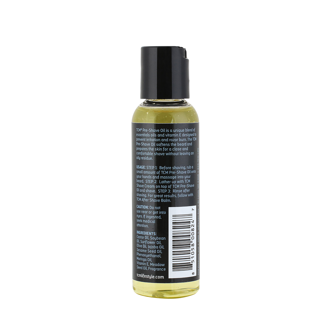 TCM Pre-Shave Oil 2oz – TCM Lifestyle